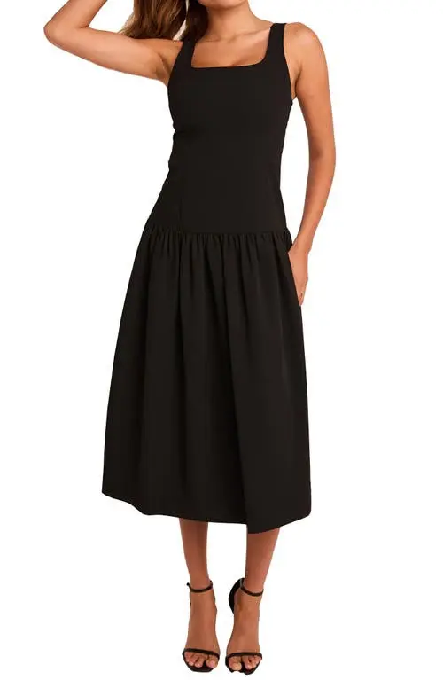Endless Rose Drop Waist Midi Dress