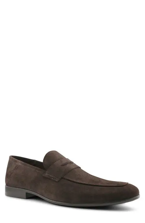 BLAKE MCKAY Sawyer Penny Loafer - Brown Suede
