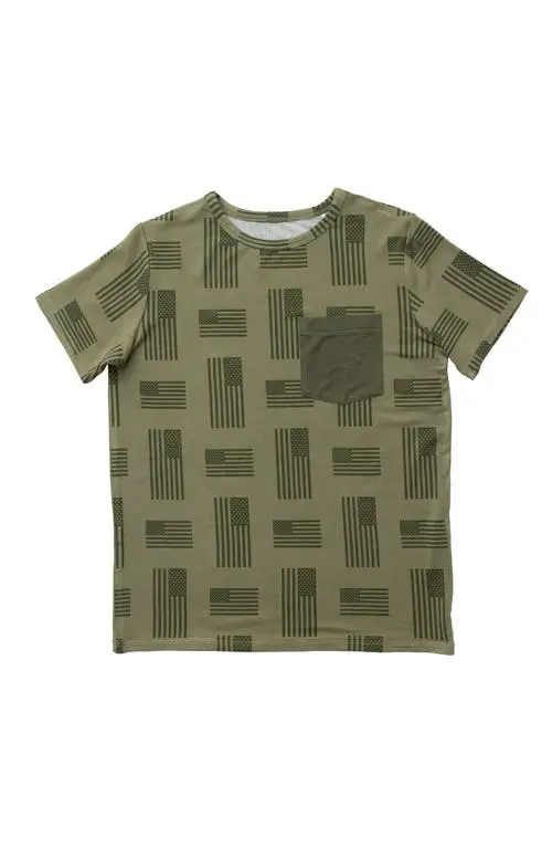 LAREE + CO Kolton Pocket Tee - Green