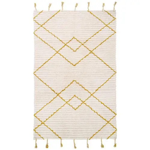 NATTIOT Rug Viktor - Off White / Lemon