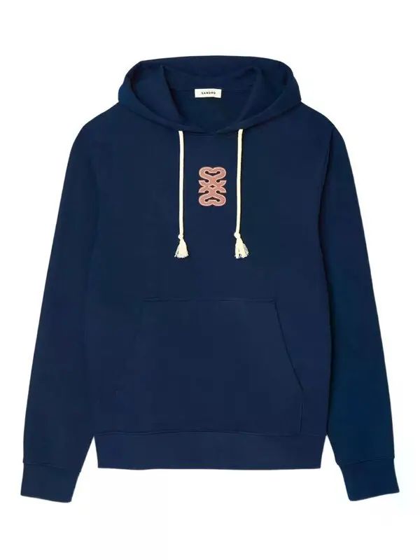 Sandro Cotton Logo Hoodie