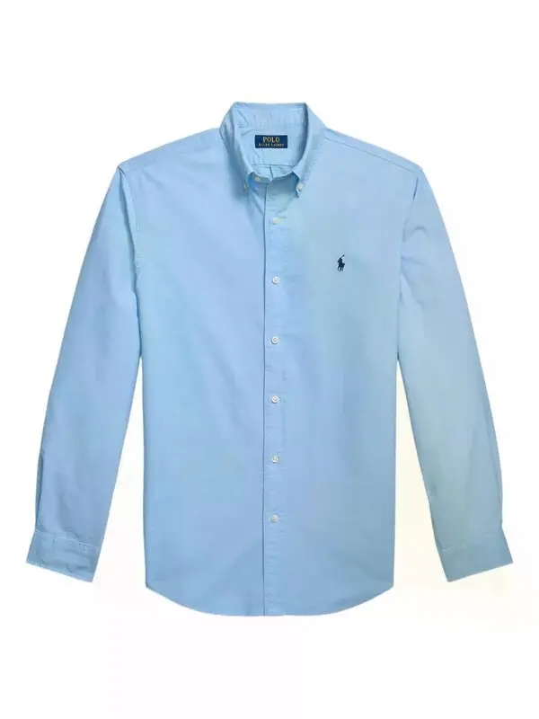 Polo Ralph Lauren Garment-dyed Oxford Shirt - Blue