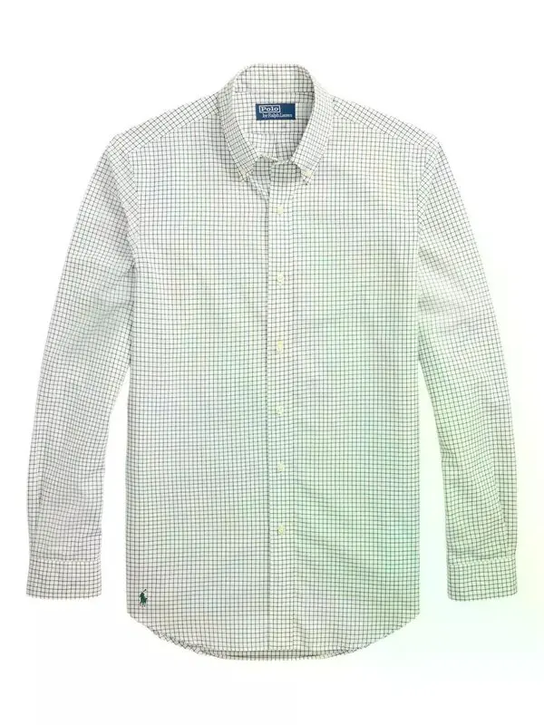 Polo Ralph Lauren Tattersall Poplin Shirt - White