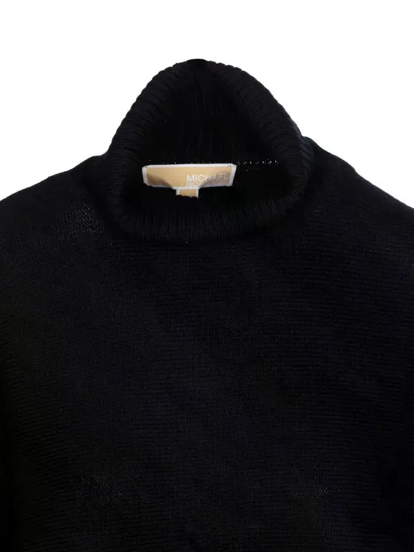 Michael Kors Roll-neck Wool Sweater - Black