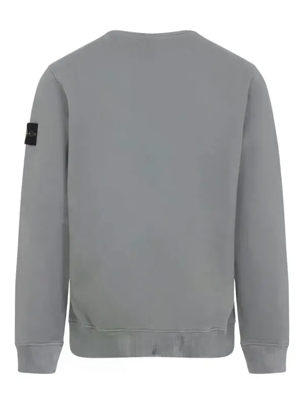 Stone Island Logo-patch Crew-neck Sweater