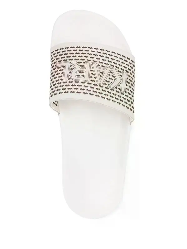 Karl Lagerfeld Logo Slides - Neutrals