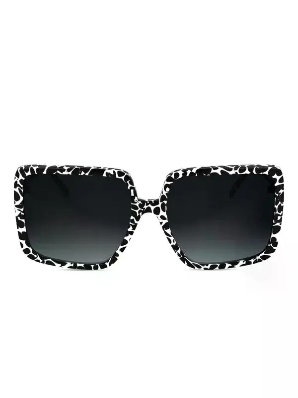 Karl Lagerfeld Rectangle Sunglasses - Black