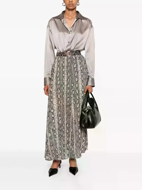 TOM FORD Satin Button-up Shirt