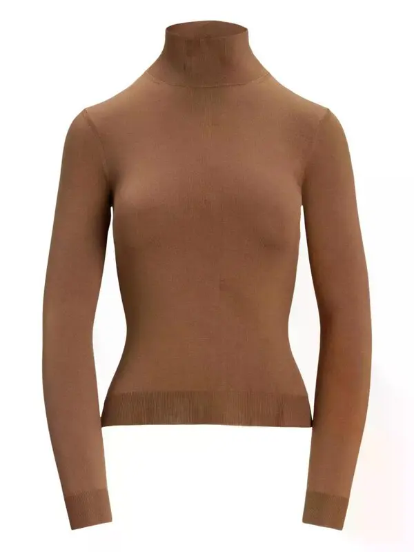 Ralph Lauren High-neck Top - Brown