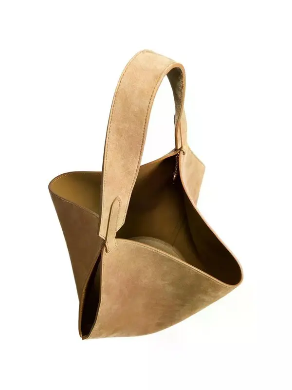 Khaite Small Lotus Tote Bag - Brown