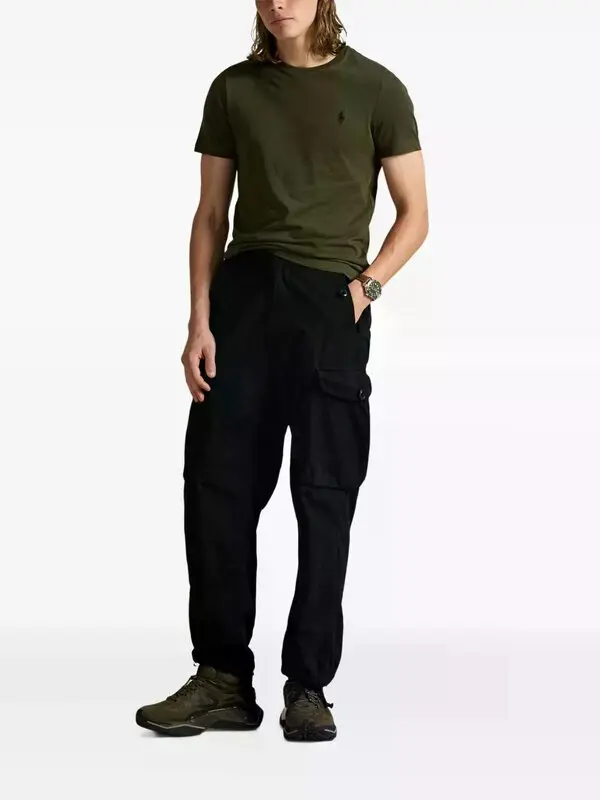 Polo Ralph Lauren Lauren Logo-embroidered T-shirt - Green