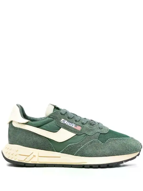 AUTRY Reelwind Suede Sneakers - Green