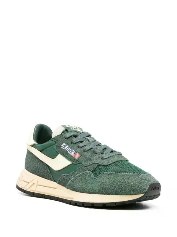AUTRY Reelwind Suede Sneakers - Green