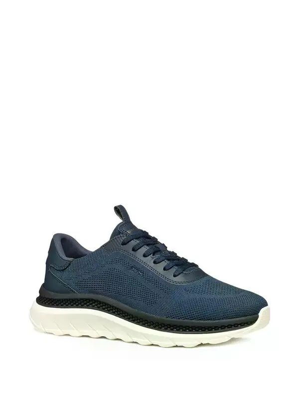 Scarpe Geox U Spherica Actif X Sneaker - Stringate, In Tessuto Maglia, Con Sistema Zero Shock
