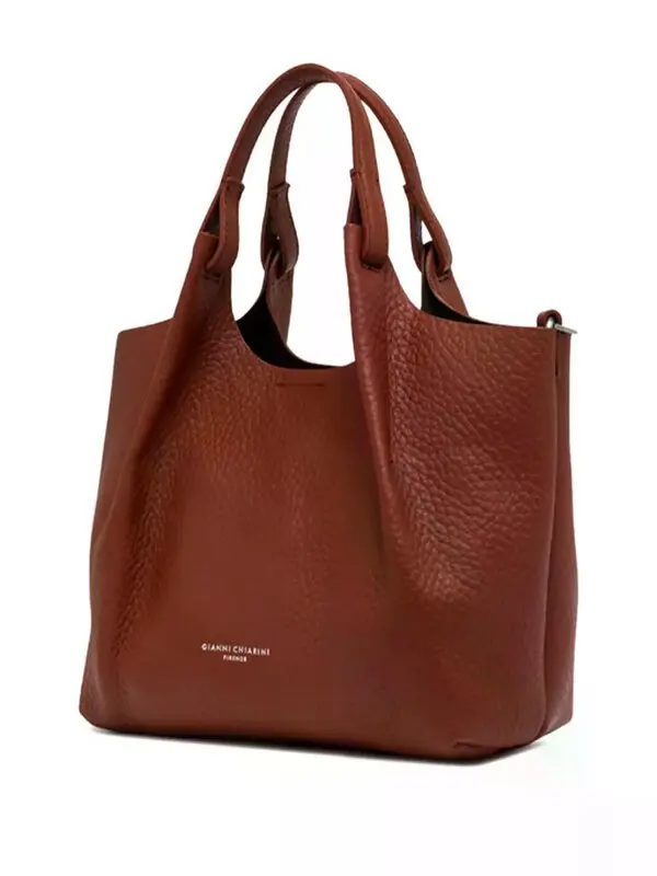 GIANNI CHIARINI Knotted-handle Leather Tote Bag