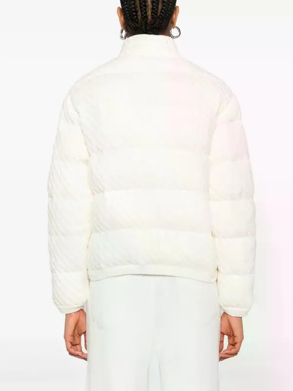 Moncler Cable-knit Padded Cardigan