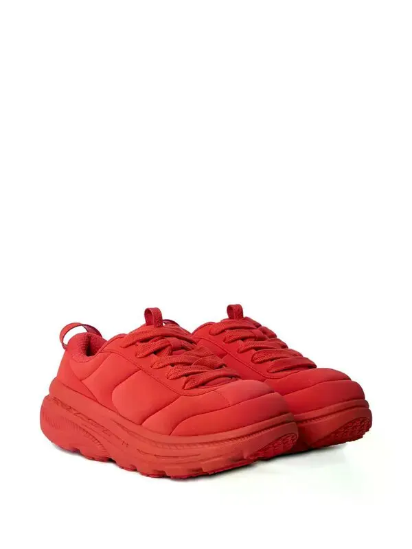 HOKA® Bondi Quilted Lace-up Sneakers