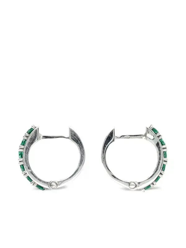 Emanuele Bicocchi Round-cut Hoop Earrings - Silver