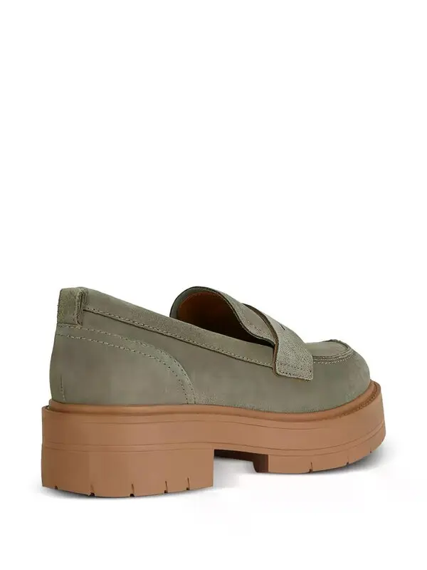 Geox Platform Penny Loafers