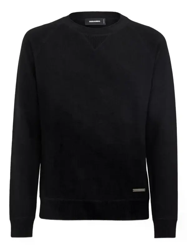Dsquared2 Fine-knit Jumper - Black
