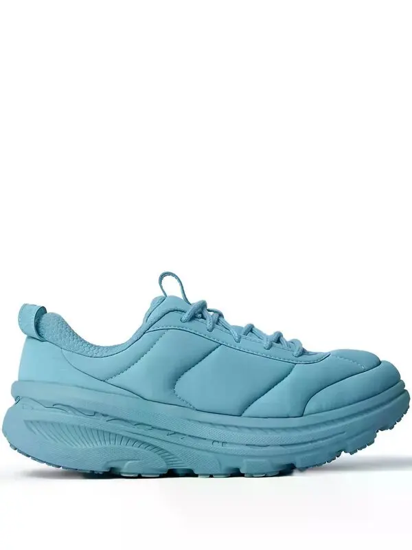 HOKA® Bondi Padded Lace-up Sneakers - Blue