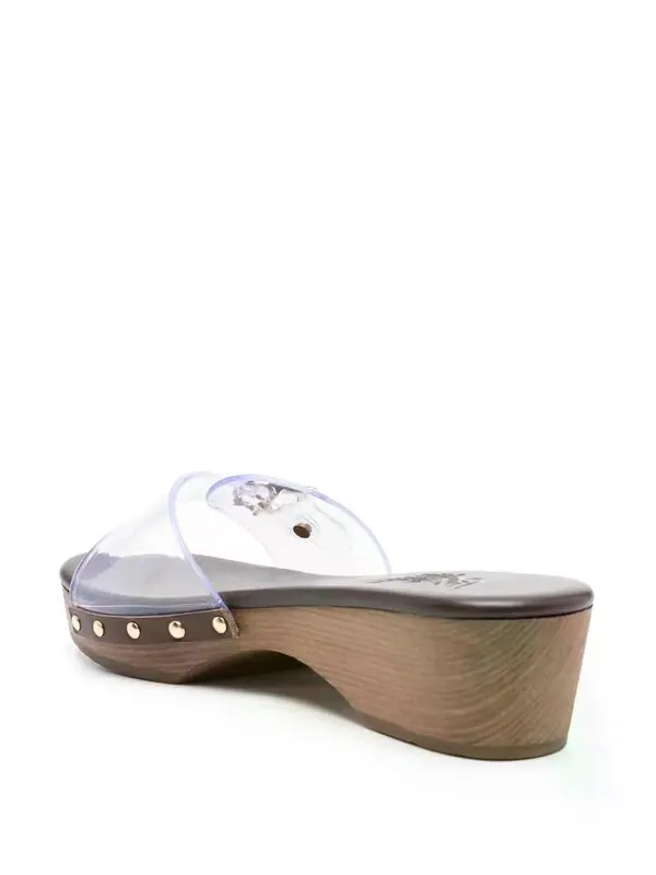 ANCIENT GREEK SANDALS Omonia Clogs - White