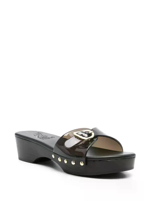 ANCIENT GREEK SANDALS 40mm Omonia Platform Sandals - Black