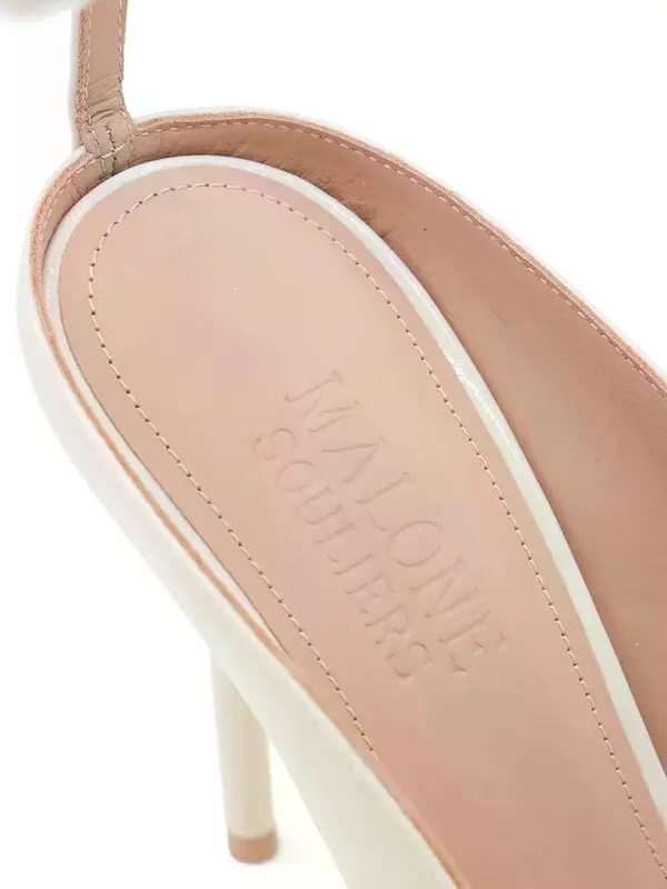 MALONE SOULIERS 100mm Malia Ankle-strap Pumps