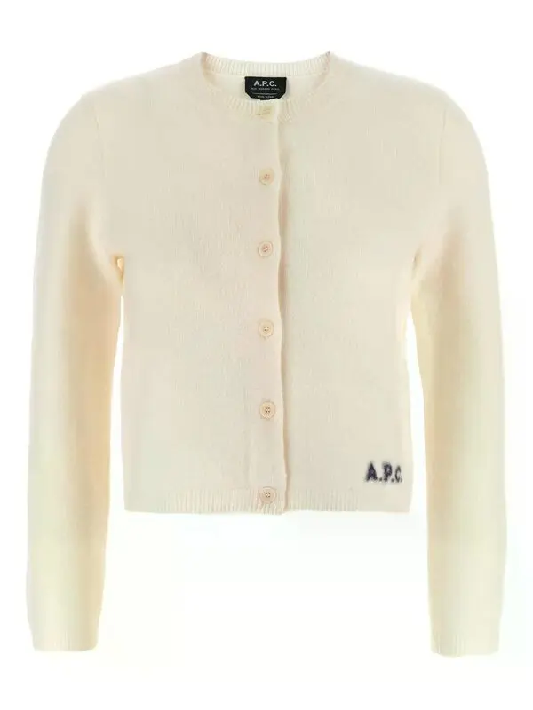 A.p.c. Mila Button-up Cardigan - White