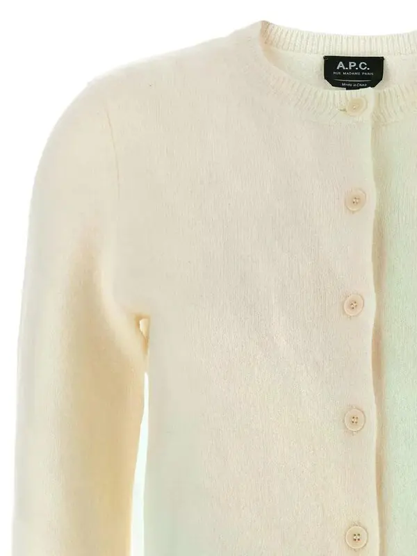 A.p.c. Mila Button-up Cardigan - White