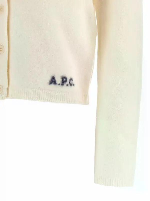 A.p.c. Mila Button-up Cardigan - White