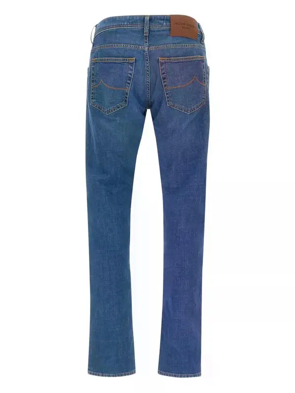 Jacob Cohen Nick Logo-patch Five-pocket Jeans