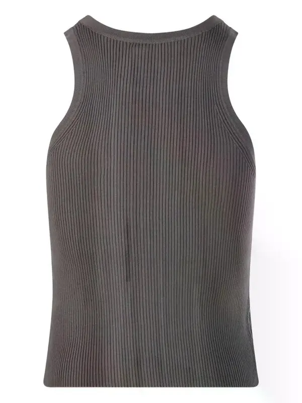 Max Mara Ribbed Sleeveless Top