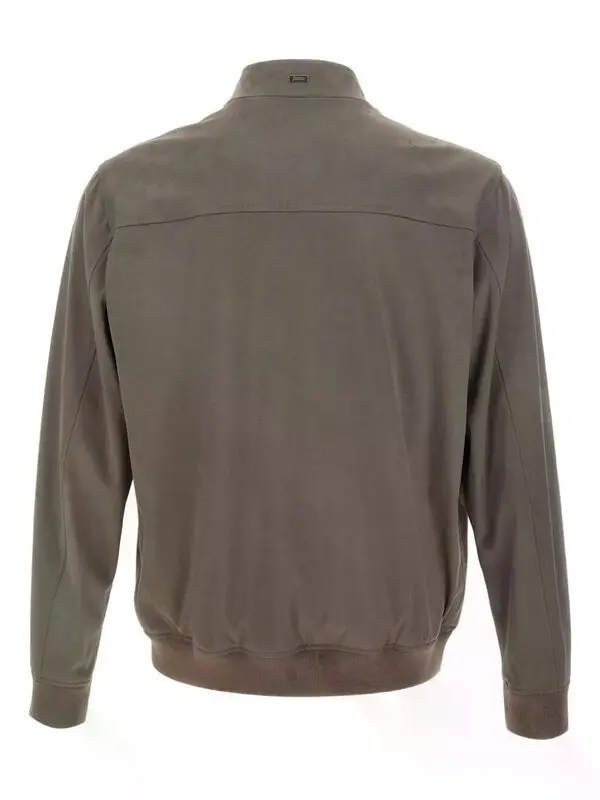 Herno Zip-fastening Bomber Jacket - Grey