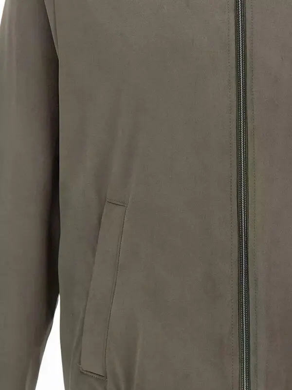 Herno Zip-fastening Bomber Jacket - Grey