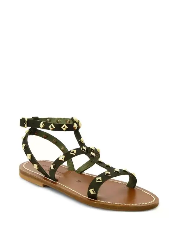 K.JACQUES Arelatepyr Studded Flat Sandals