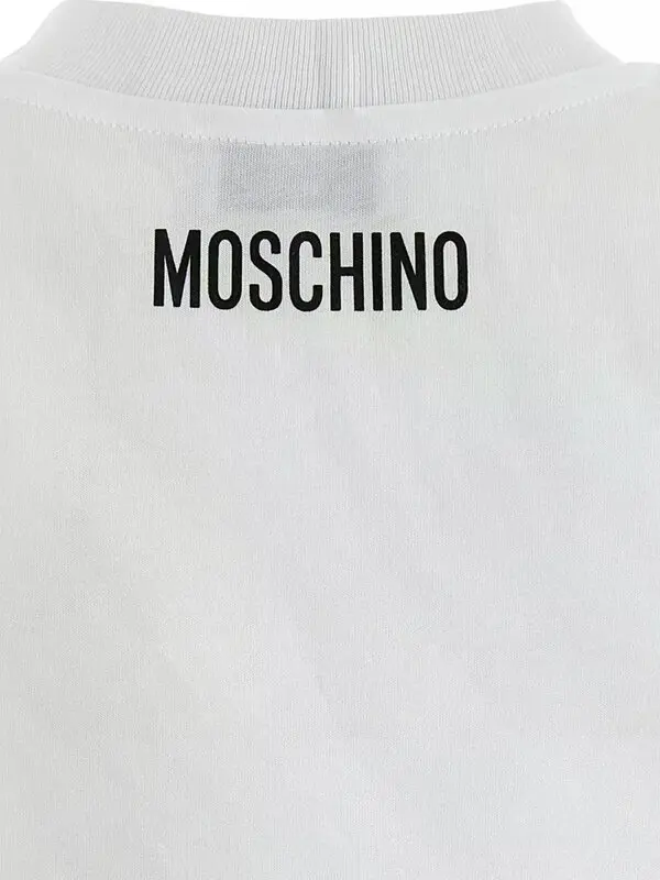 Moschino Goose Print Crewneck T-shirt