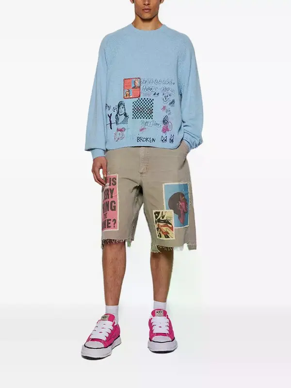 PALY Graphic Print Sweater