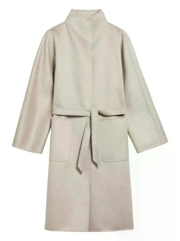 Max Mara Lilia Belted Cashmere Coat - Neutrals