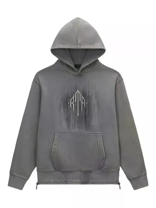 RtA Monogram-print Hoodie
