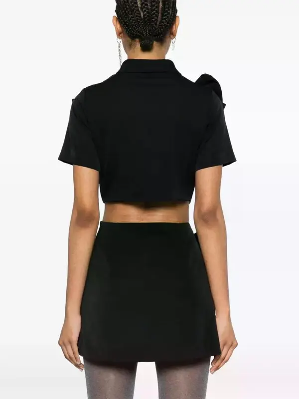 Viktor & Rolf Bow Bouquet Top - Black
