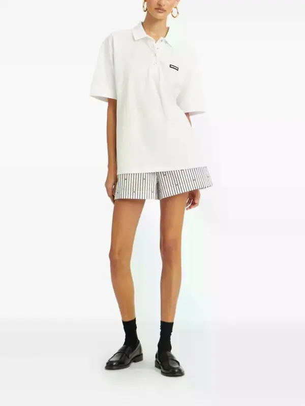 ROTATE BY BIRGER CHRISTENSEN Striped Shorts