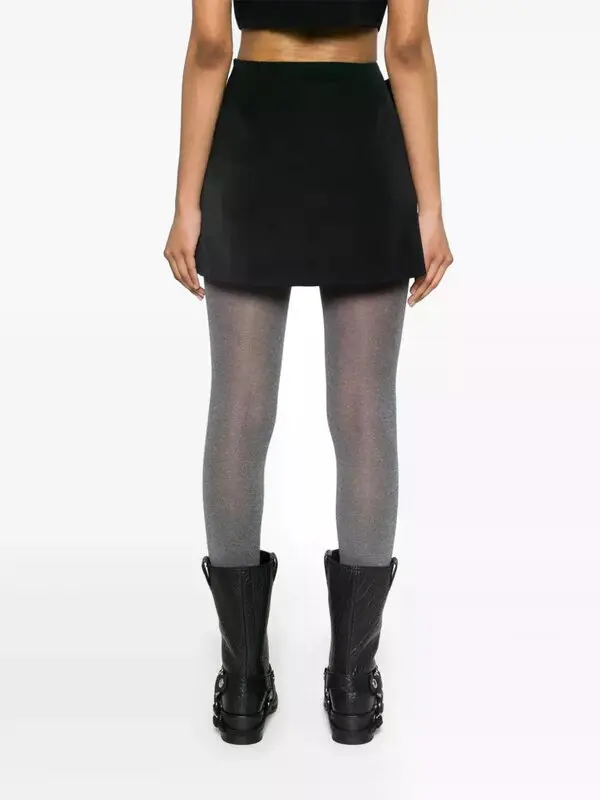 Viktor & Rolf Bow Bouquet Mini Skirt - Black