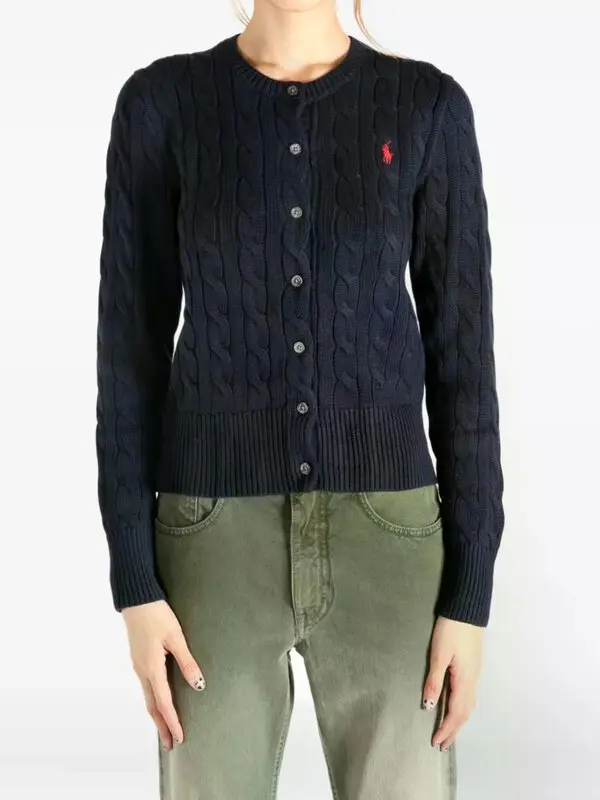 Polo Ralph Lauren Cable-knit Cardigan - Blue
