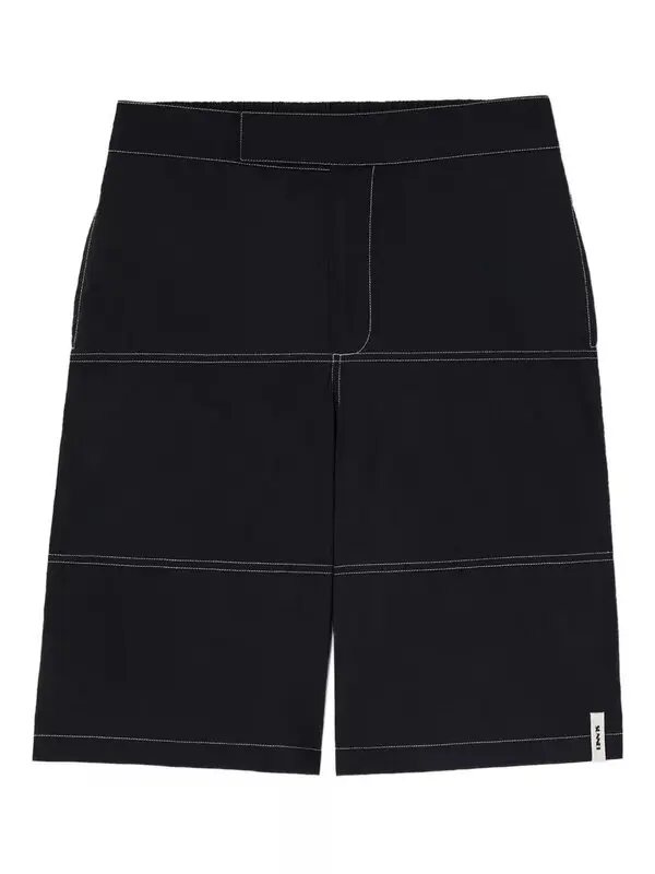 Sunnei Panelled Hook-and-loop Shorts