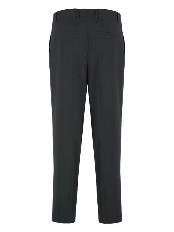BOSS Virgin-wool Straight-leg Trousers