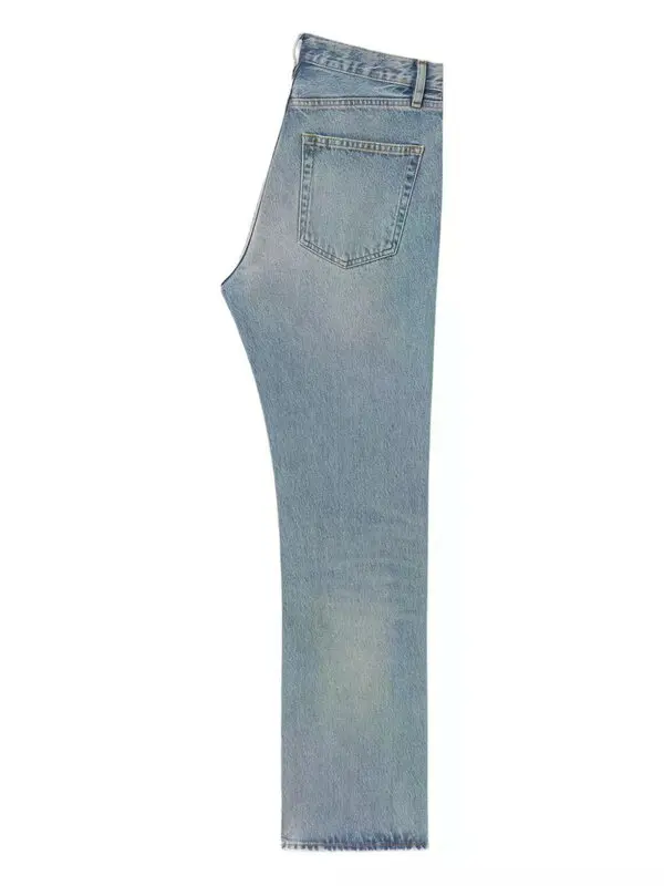 FRAME X Sotheby's Frayed Jeans - Blue
