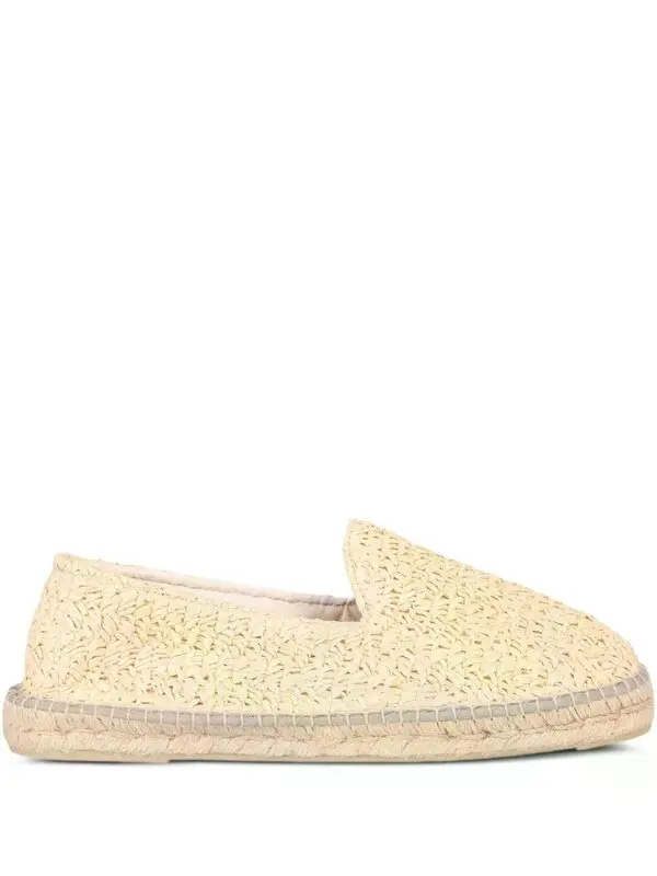 Manebí Raffia Espadrilles - Neutrals
