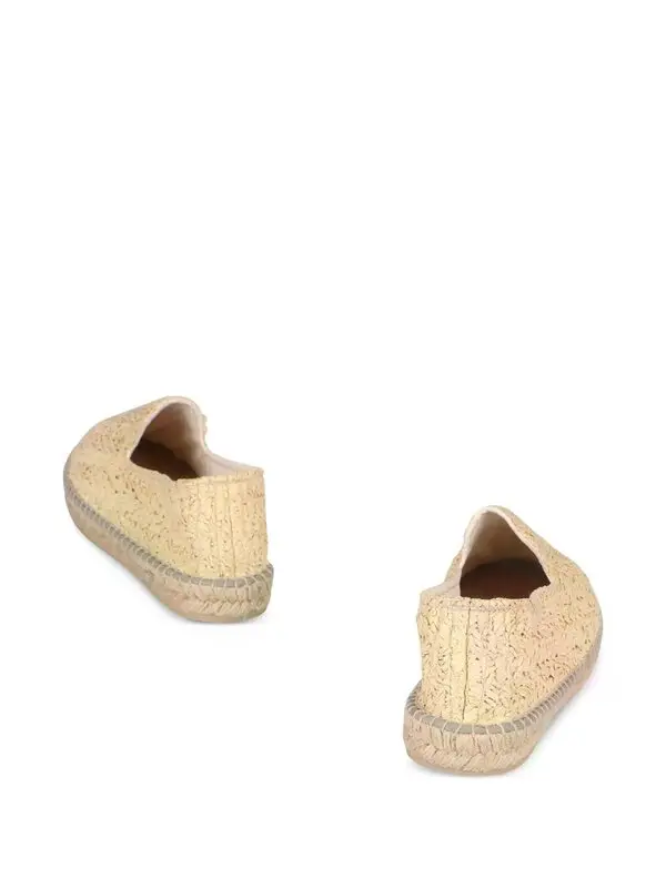 Manebí Raffia Espadrilles - Neutrals