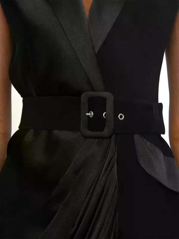 SILK LOVE & LACE Silk V-neck Dress